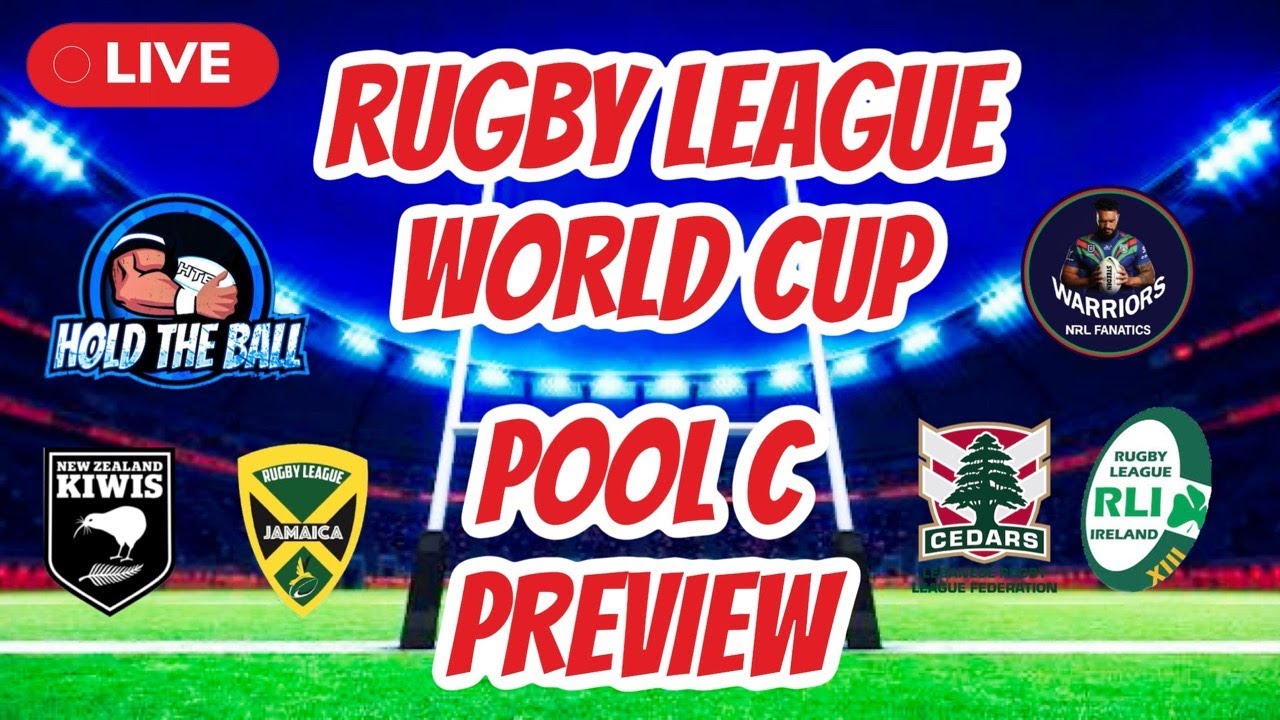 HTB LIVE! | Ft Fanatics | Rugby League World Cup | POOL C Preview ...