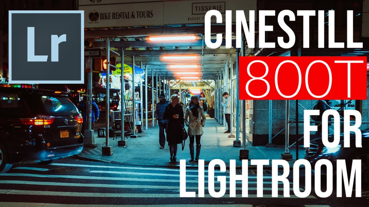 How to Achieve Cinestill 800T in Lightroom - YouTube