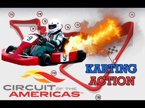 Taking some laps around COTA Karting track - YouTube