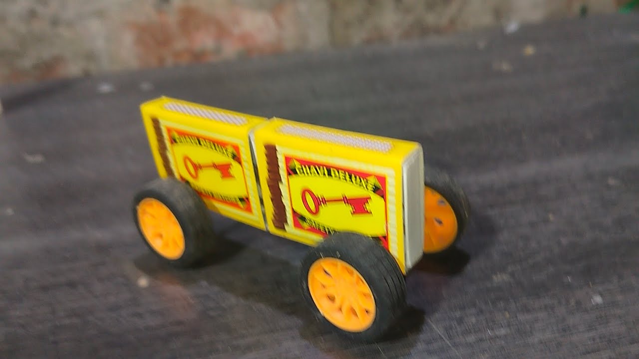 how to make matchbox Toy car - YouTube