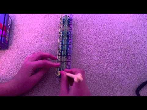 rainbow loom triple single pattern tutorial - YouTube