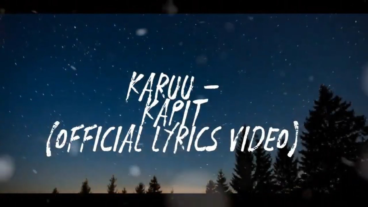 Karuu - Kapit (Official Lyrics Video) - YouTube