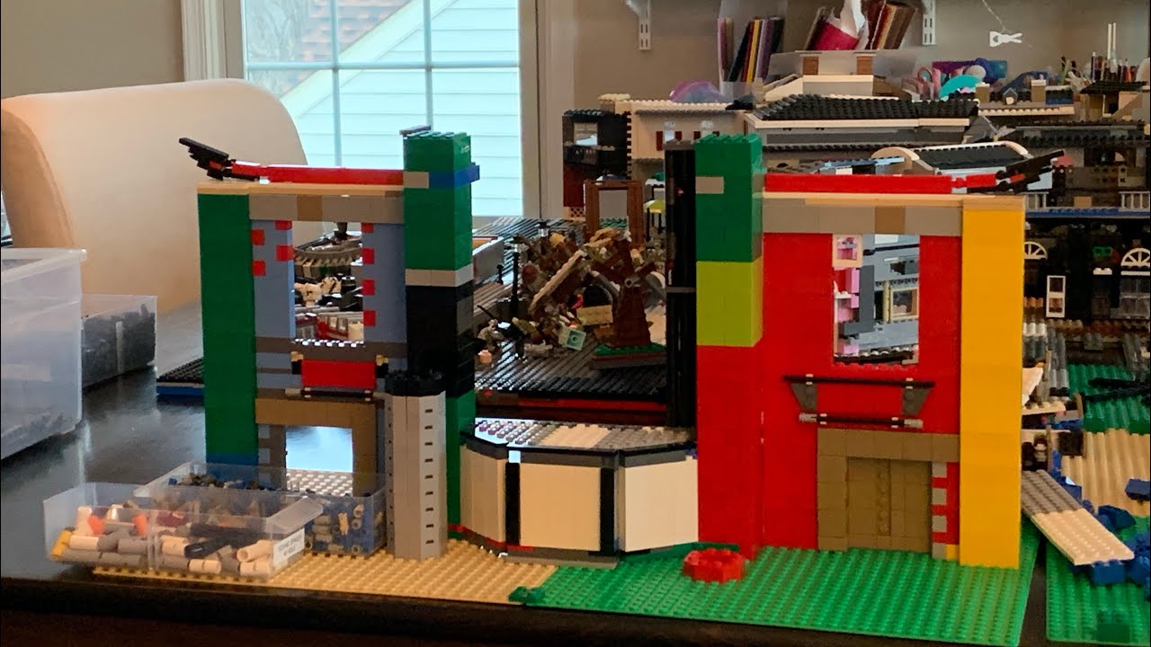 Building the Great Movie Ride in LEGO Week 5: Copying and Building Up ...