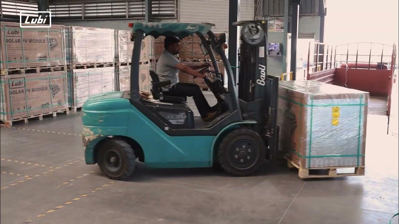 Module Handling Procedure for Lubi's Solar Modules - YouTube