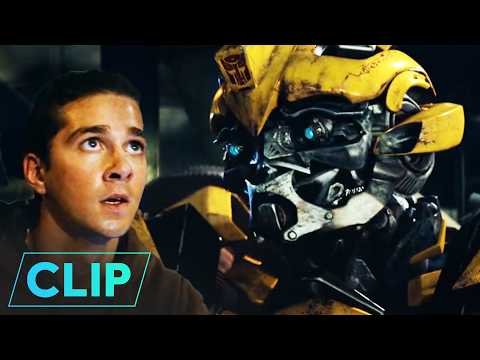 Transformers (2007) | Bumblebee Protects Sam & The Allspark | Shia LaBeouf, Megan Fox, Mark Ryan
