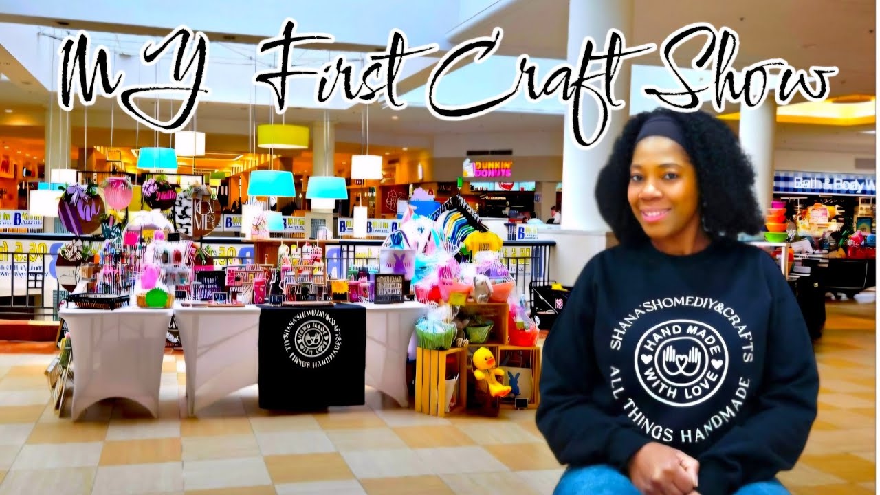MY FIRST CRAFT FAIR EVER 2025||INDOOR CRAFTS SHOW SETUP IDEA - YouTube