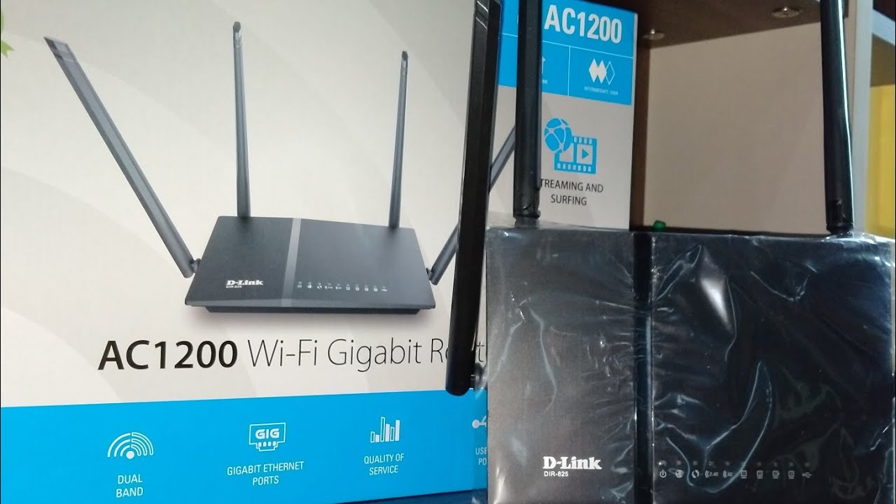 D-LINK DUAL BAND ROUTER||HIGH SPEED||GIG ROUTER|| - YouTube
