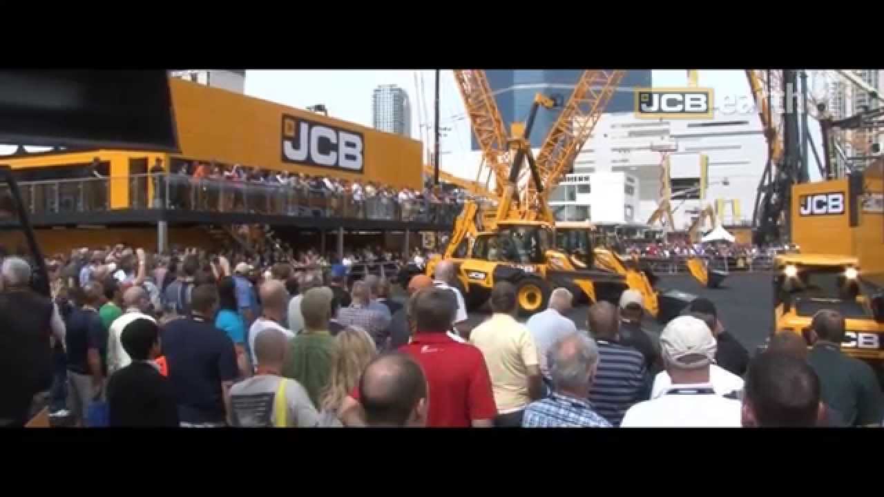 JCB Conexpo Dancing Diggers - YouTube