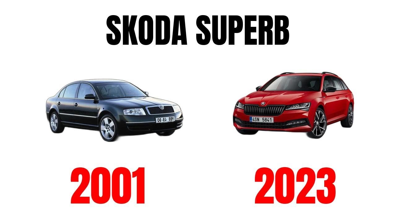 Škoda Superb Evolution (2001 - 2023): A Journey Through Time - All ...