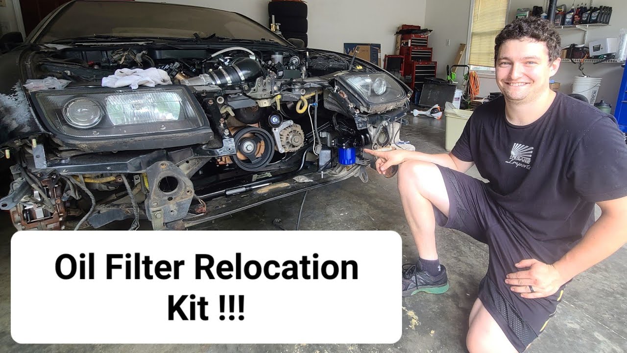 How to Create a Oil Filter relocation kit for LS SWAP (How to LS swap a ...