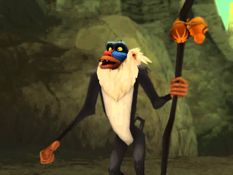 Kingdom Hearts II, English cutscene: 287 - Rafiki Shows the Way - HD ...