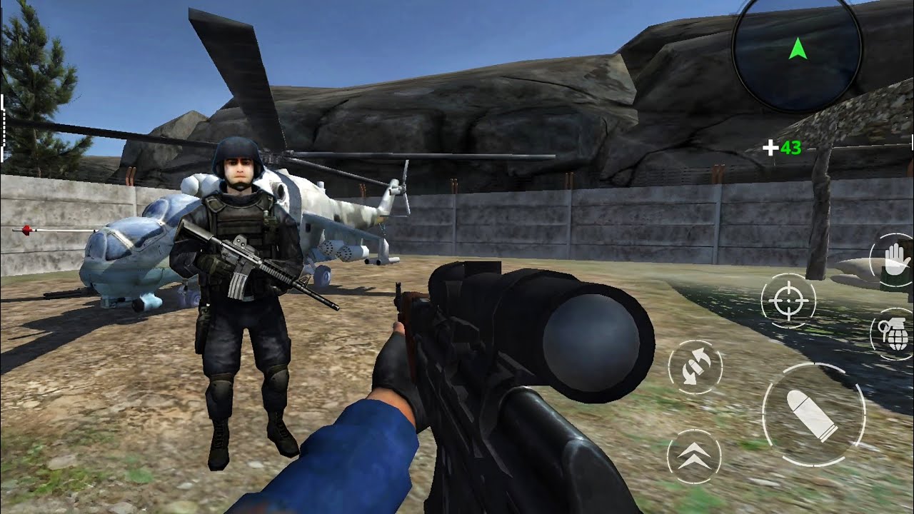 Commando New Fire Action Offline Game _ Android Gameplay #4 - YouTube