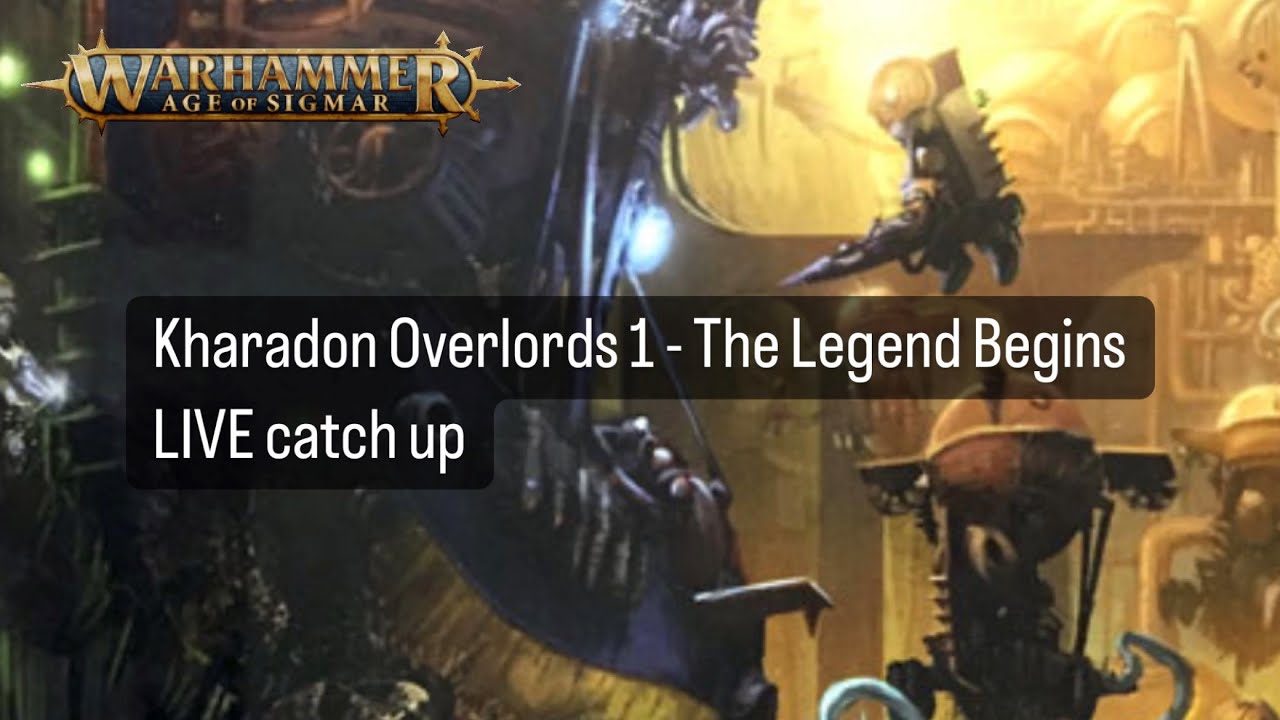 The Start of the Kharadon Overlords #ageofsigmar #warhammer - YouTube