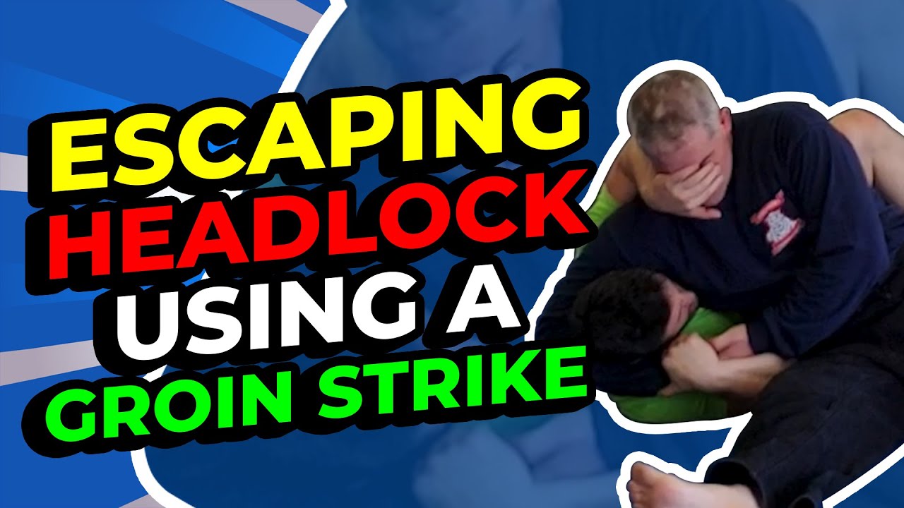 Escaping Ground Headlock with a Groin Strike | Bully Armor and Self ...