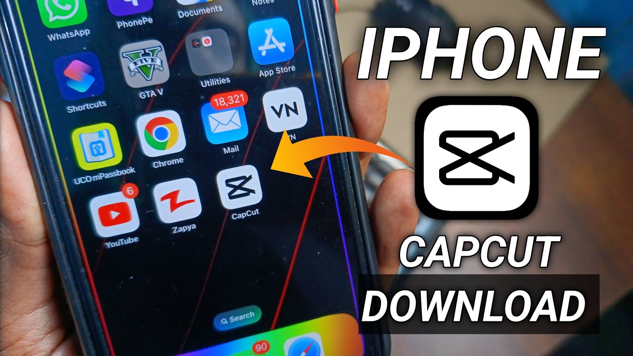 IPHONE MAIN CAPCUT KAISE DOWNLOAD KARE || iphone capcut download ...