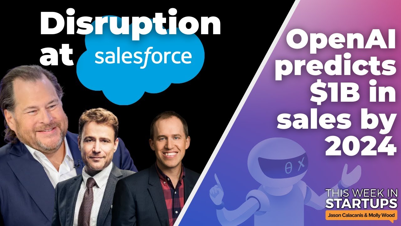 Salesforce CEO questions WFH amid SaaS slowdown, OpenAI projects $1B ...
