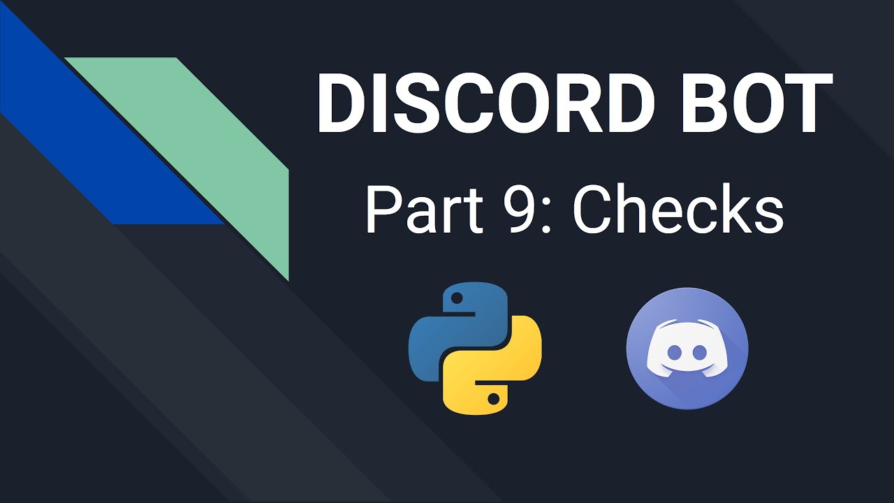 Discord Bot Mit Python Programmieren Part 9 Checks Pycord Tutorial 3877