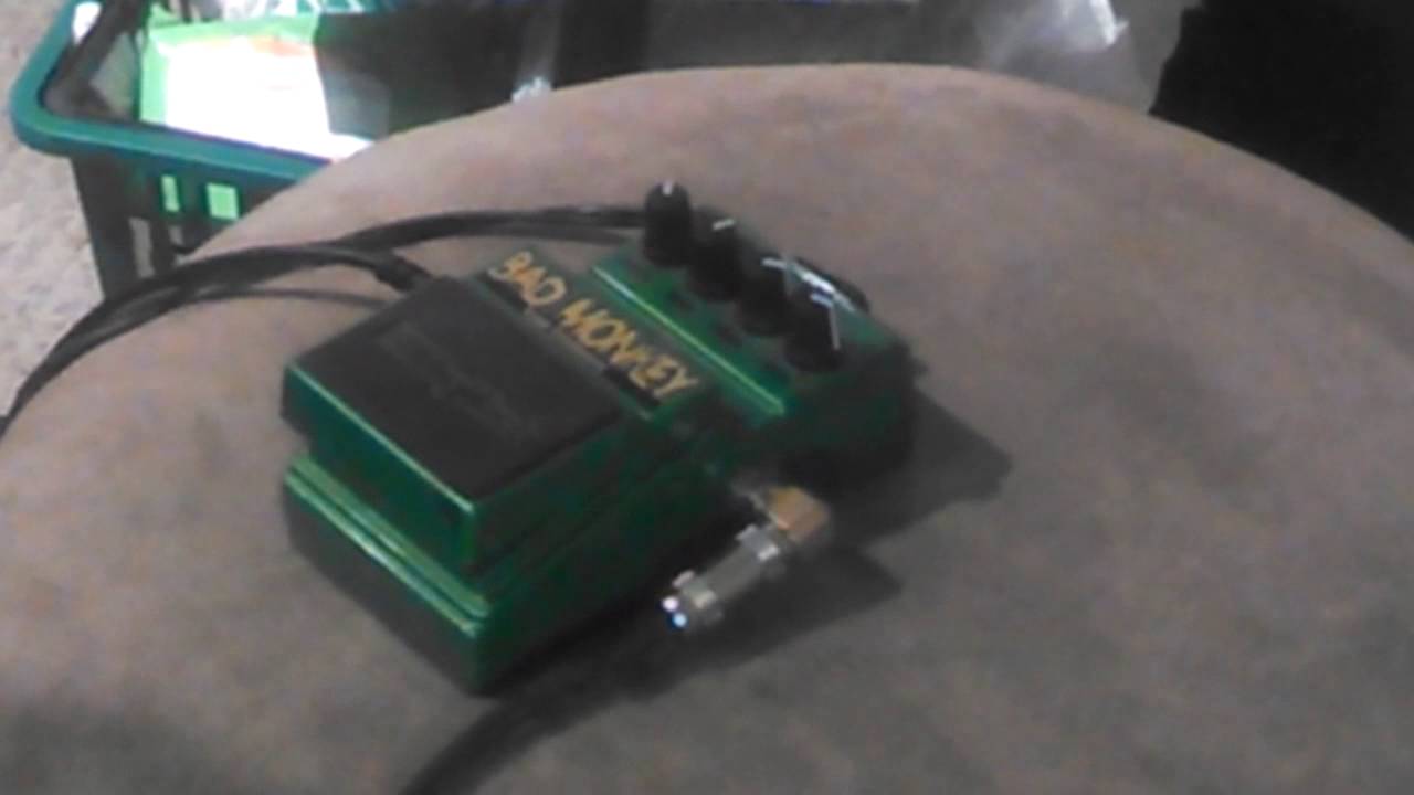 DigiTech Bad Monkey Overdrive/Boost pedal demonstration - YouTube