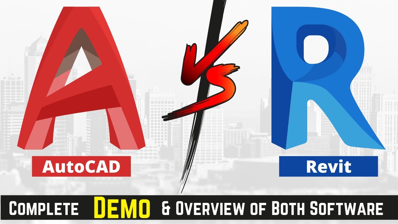 AutoCAD V/s Revit Architecture Overview | Demo Class - YouTube