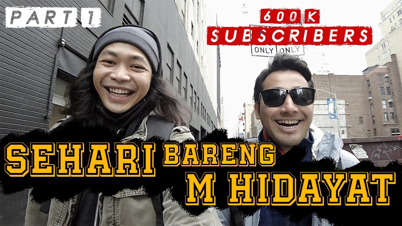 SEHARI BARENG YOUTUBER INDONESIA DI AMERIKA M HIDAYAT (PART 1) # ...