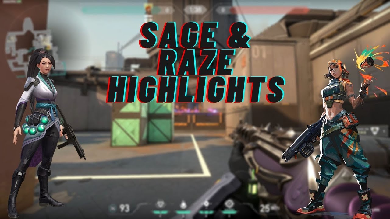 Sage and Raze Highlights (Jan.-Mar 2021) - YouTube