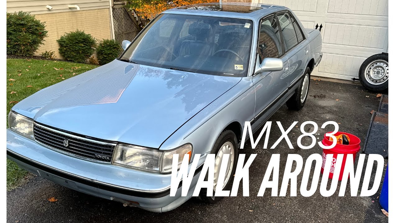 MX83 Cressida Walk Around and Clean Out - YouTube