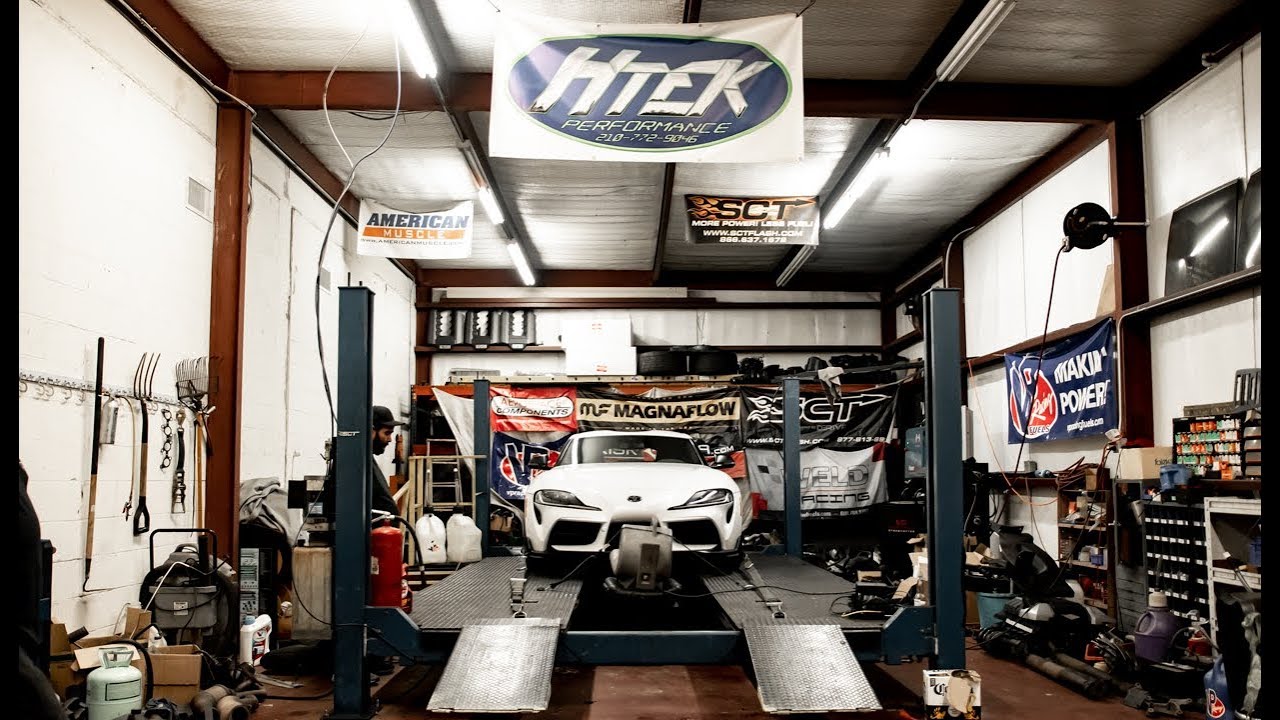 2020 Toyota Supra Dyno Testing STAGE 1 Tune - YouTube