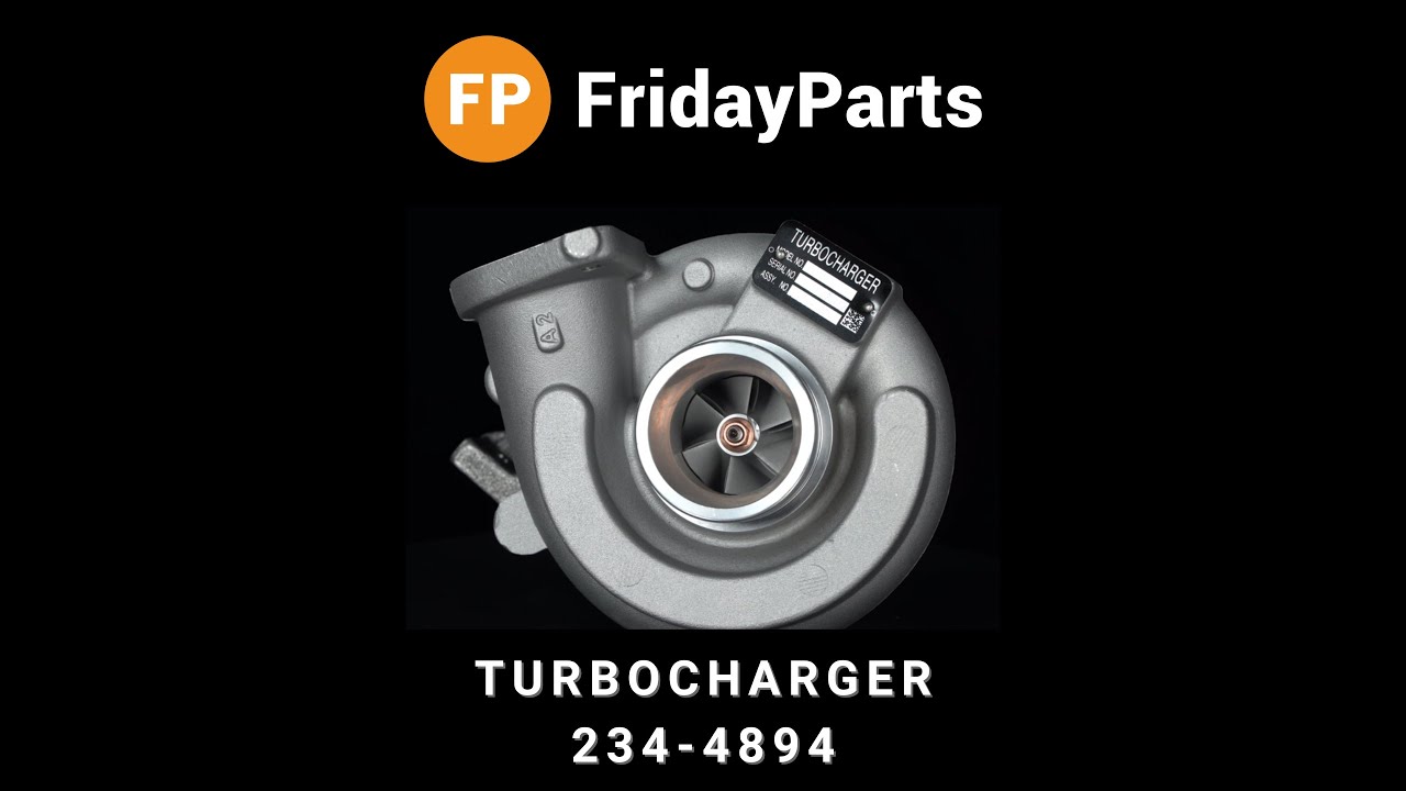 Turbo TD04HL-13G Turbocharger 234-4894 for Caterpillar CAT Skid Steer ...
