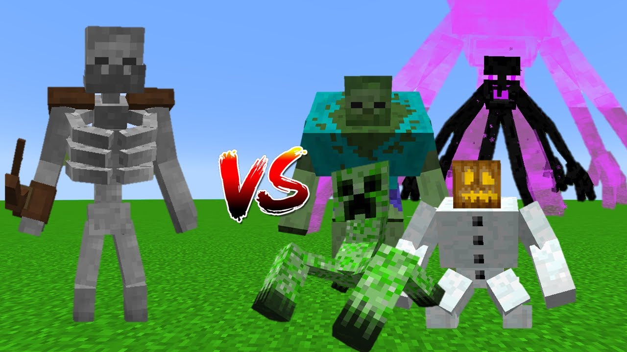 NEW Buffed Mutant Skeleton(Mutants Buff Mod) Vs Mutant Monsters ...