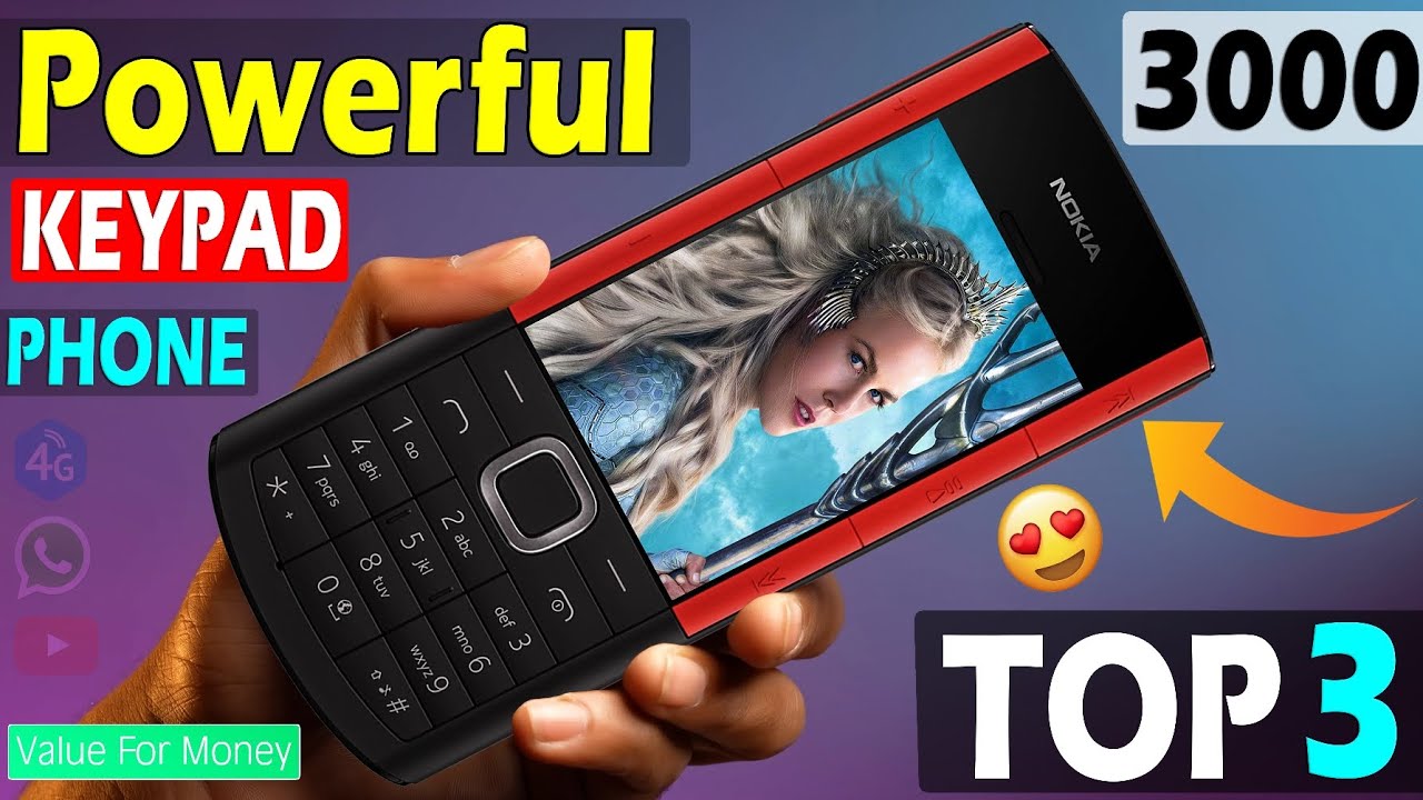 best keypad phone under 3000⚡⚡best keypad phone 2024 | best 4g keypad ...