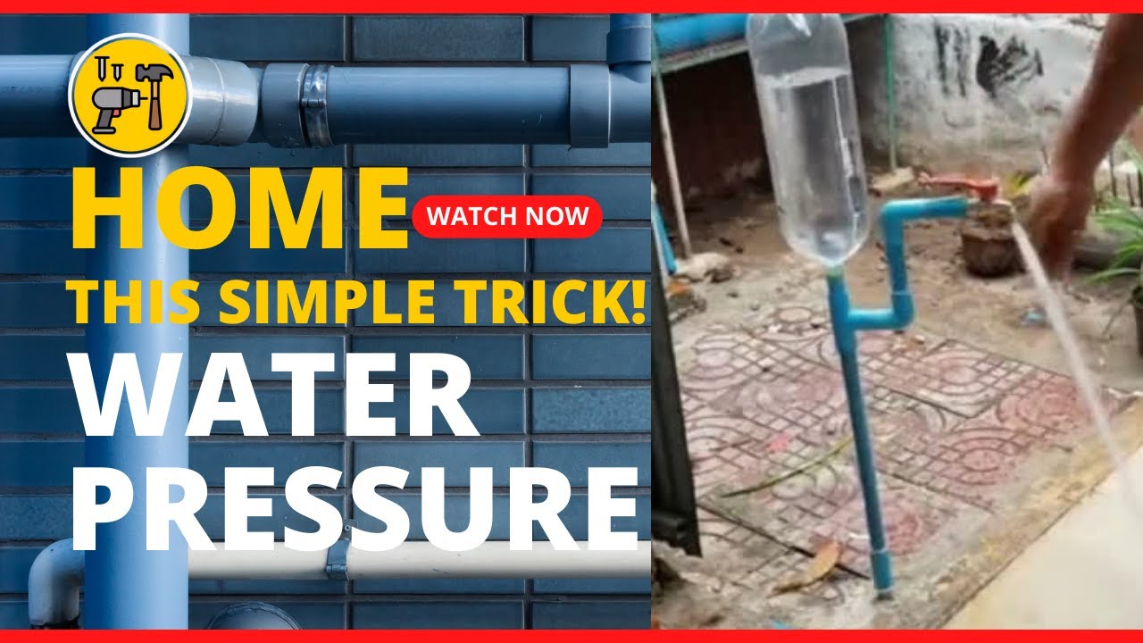 How to Boost Your Water Pressure with This Simple Trick! - YouTube
