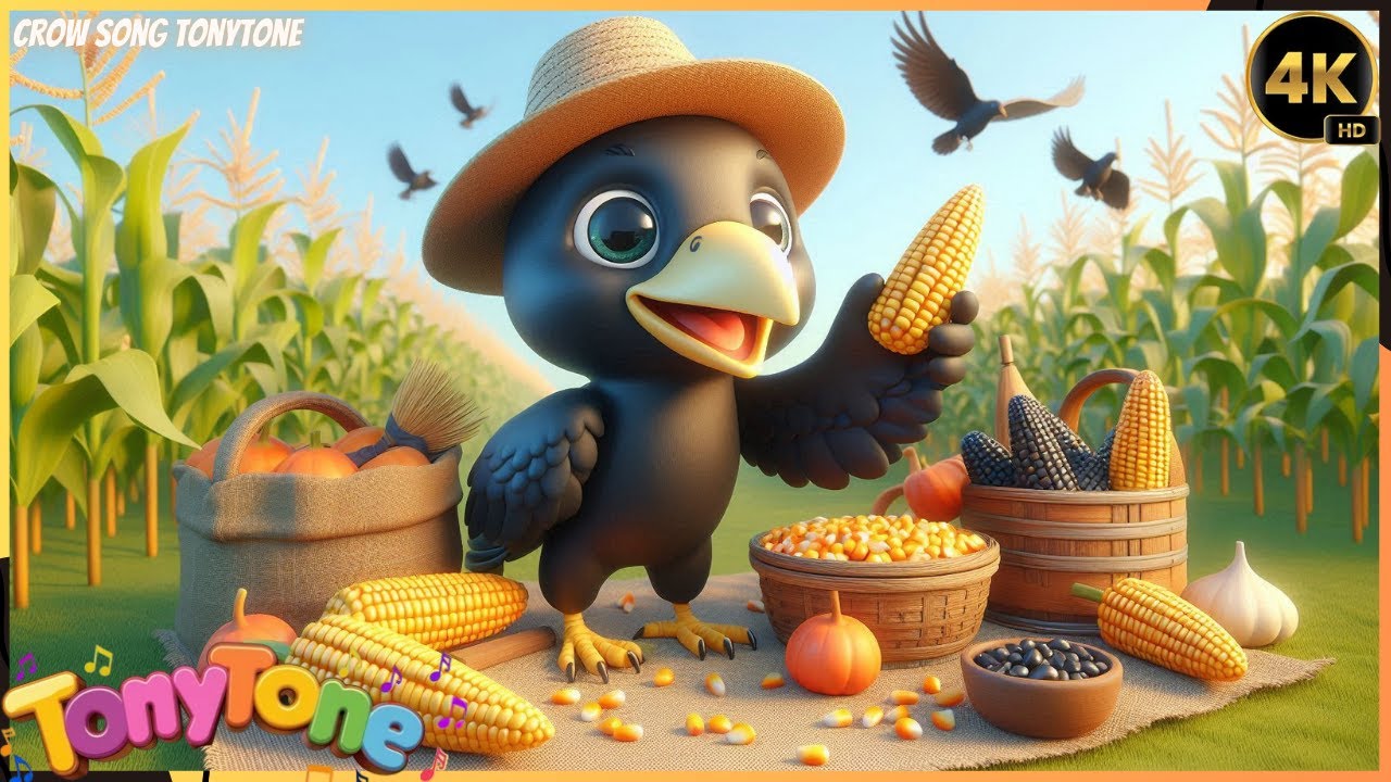 New Crow Song For Kids | TonyTone KidsSongs - YouTube