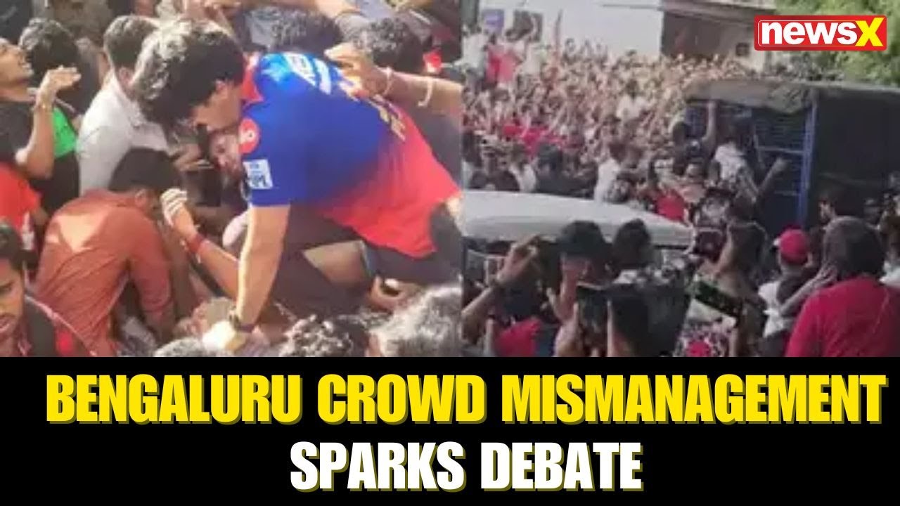 RCB Celebration Tragedy: Visuals Surface After RCB Parade Stampede ...