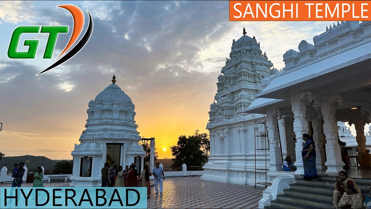 Sanghi Temple Hyderabad: The Hidden Hilltop Shrine - YouTube