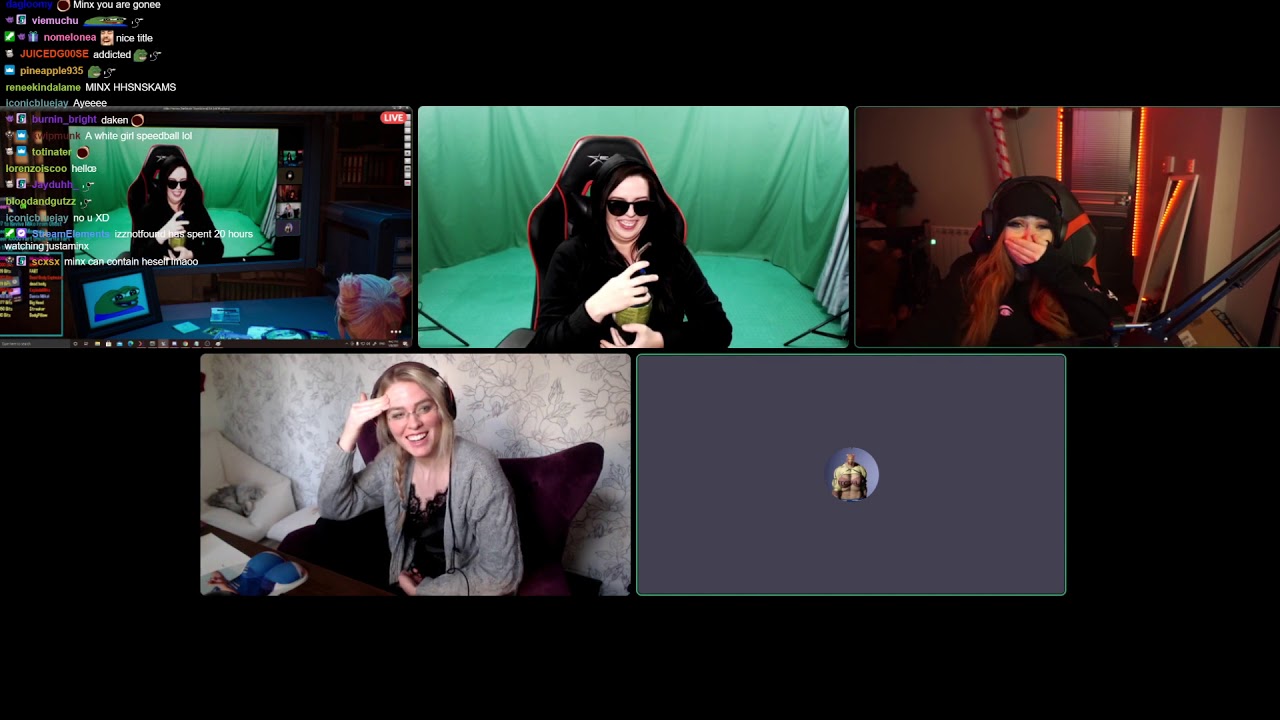 Streamer takes a hit - justaminx - YouTube