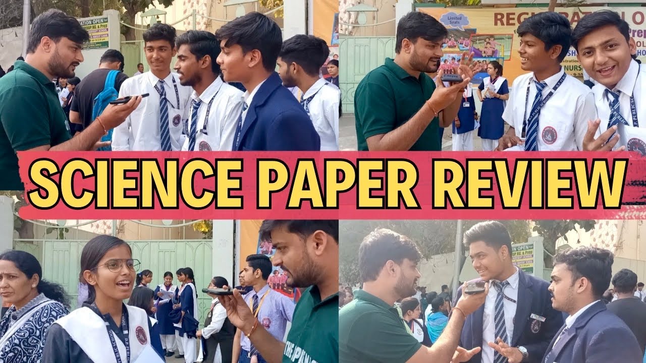SCIENCE Exam Reaction Class 10th Students | Boards Reaction # ...