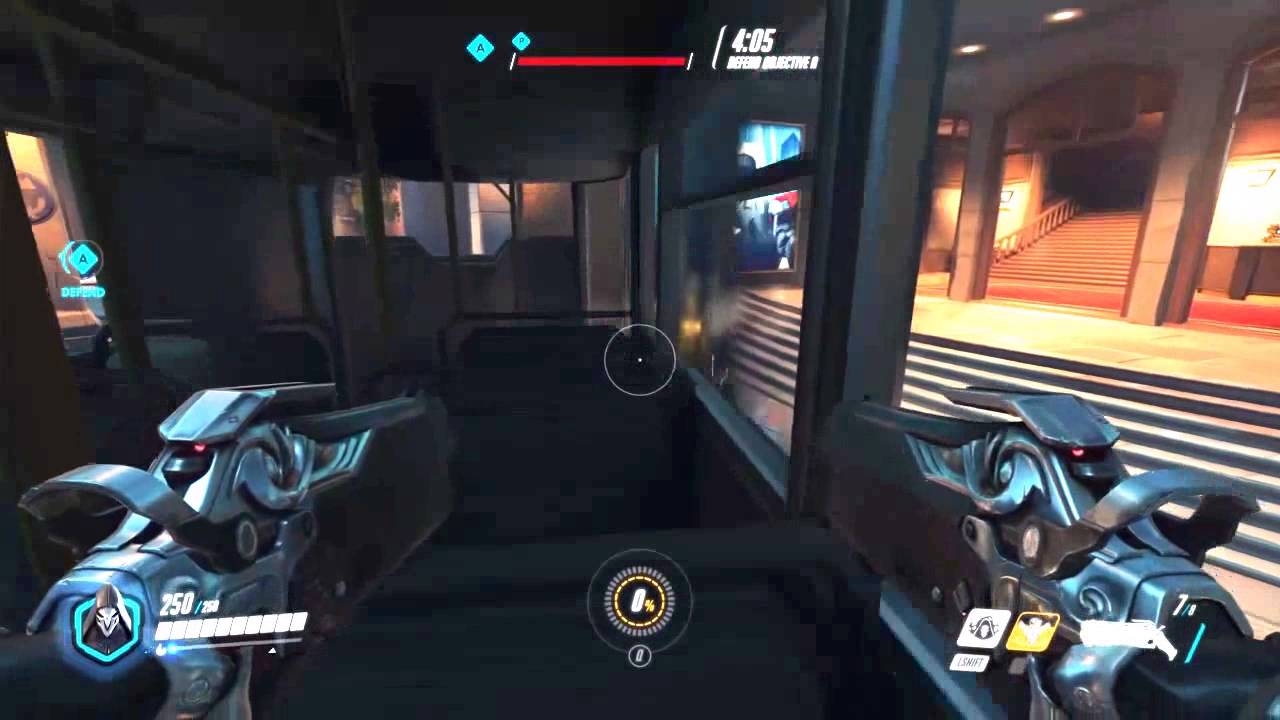 Overwatch Bug - Reaper Shadow Step - YouTube