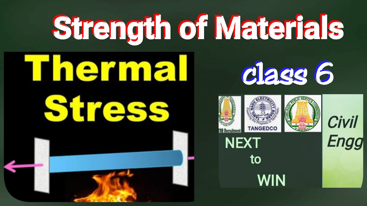 Strength Of Materials Class 6 Thermal Stresses YouTube strength-of-materials-class-6-thermal-stresses-youtube