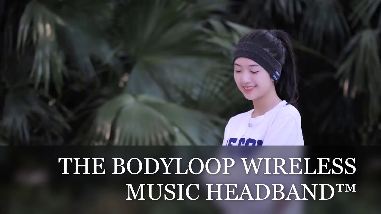 The Bodyloop Wireless Music Headband - YouTube