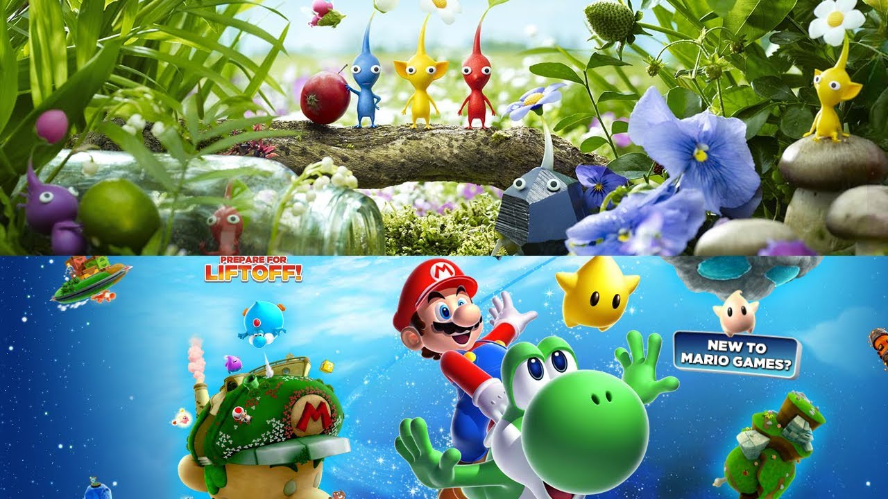 Pikmin 3 & Super Mario Galaxy 2 Giveaway! **Closed ** - YouTube