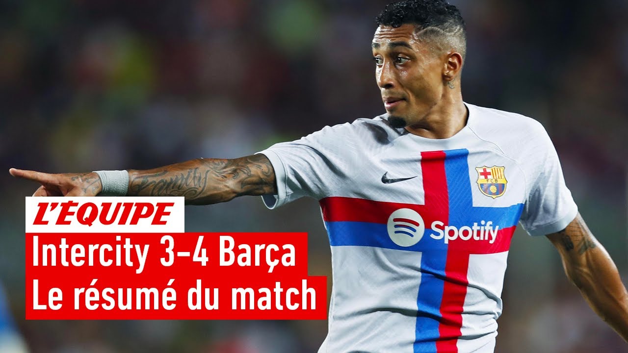 Intercity 3-4 Barça : Le résumé du 16e de finale de la Coupe du Roi ...