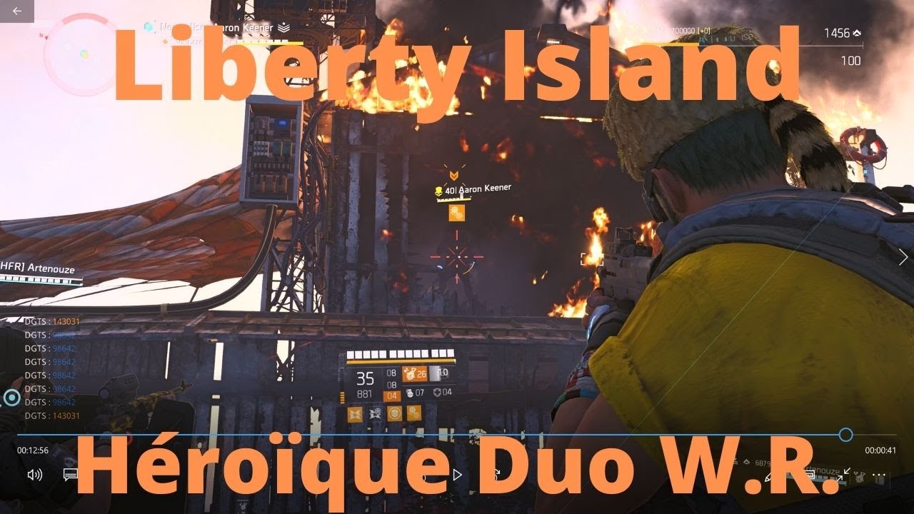 The Division 2 Liberty Island Héroïque Duo W R (12.54) - YouTube