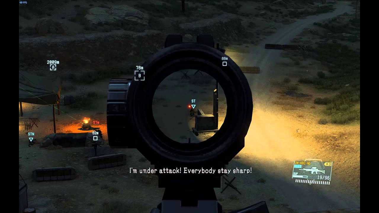 MGSV- UN-ARC-NL Ranged Outpost Takeover - YouTube