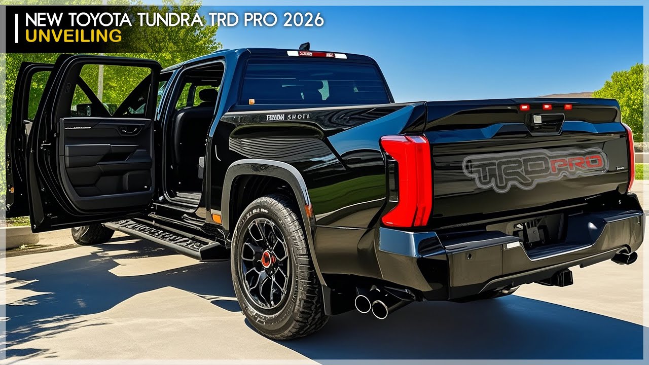 New Toyota Tundra TRD Pro 2026 - Specs, A High-Performance Off-Road Icon, Redefines Power! - YouTube