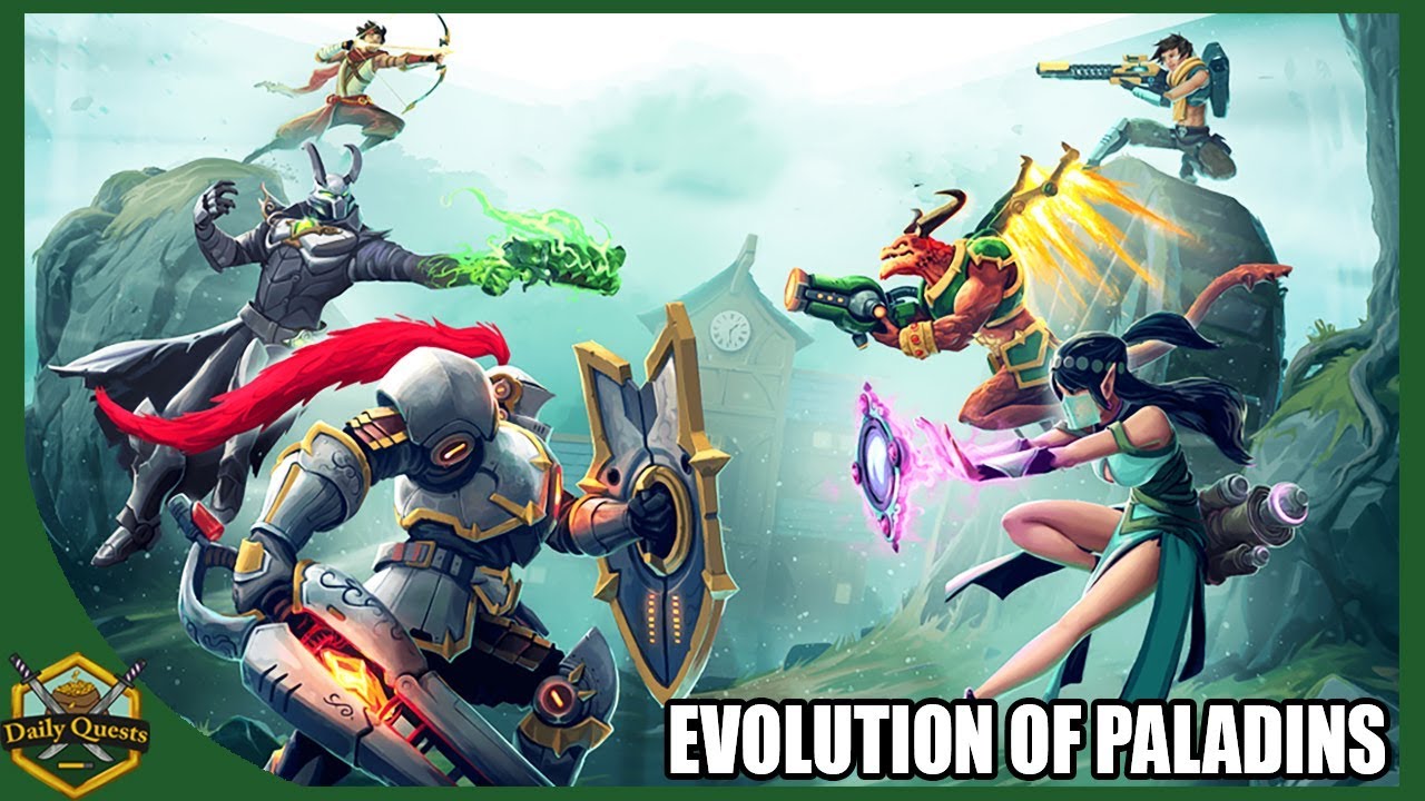 The Evolution Of Paladins - YouTube