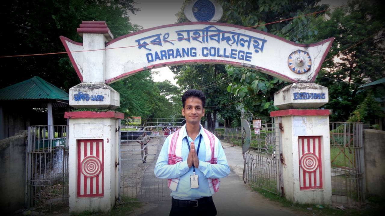 Darrang College election ABVP 2016 - YouTube