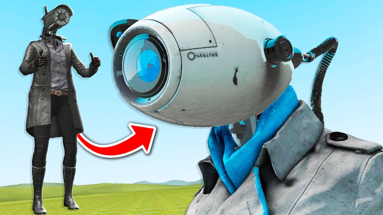 I upgraded the Camera Woman into a Titan in Garry's Mod - YouTube