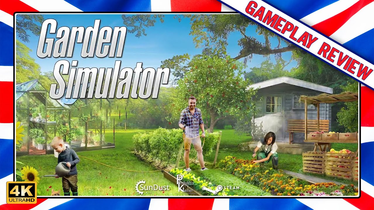 Garden Simulator Gameplay Review | Sim UK - YouTube