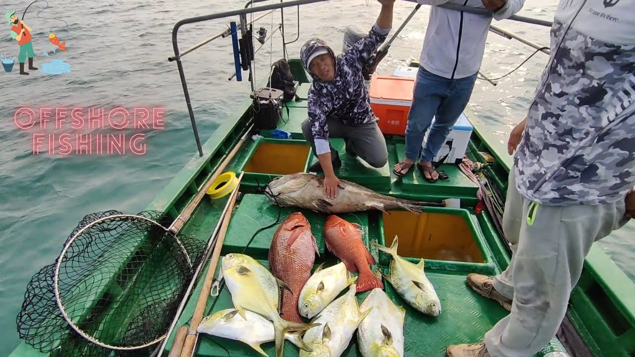 Big catch fishing in the deep sea with big boat amazing | Offshore ...