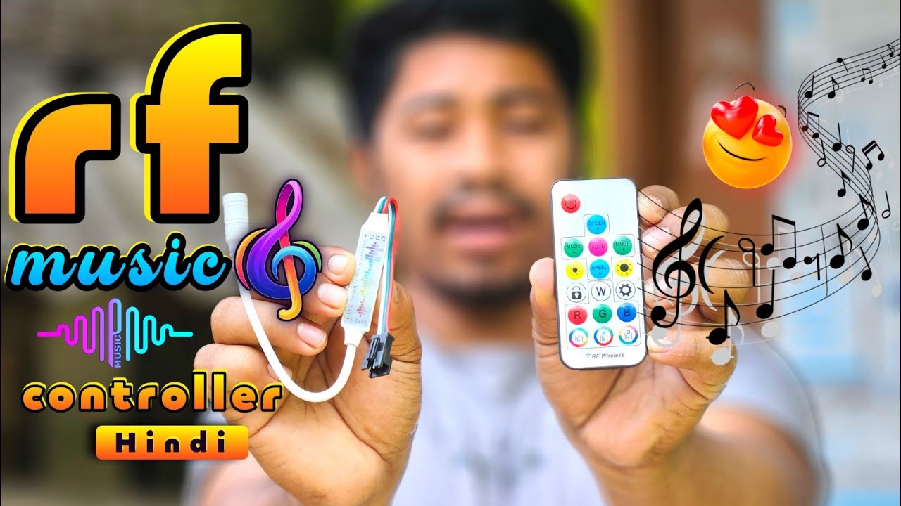 PIXEL LED RF MUSIC CONTROLLER EFFECTS AND CONNECTION | पिक्सेल एलईडी ...